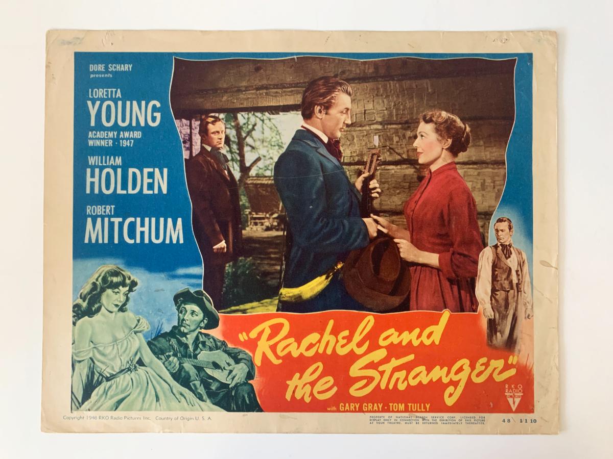 Rachel and the Stranger original 1948 vintage lobby card | EstateSales.org