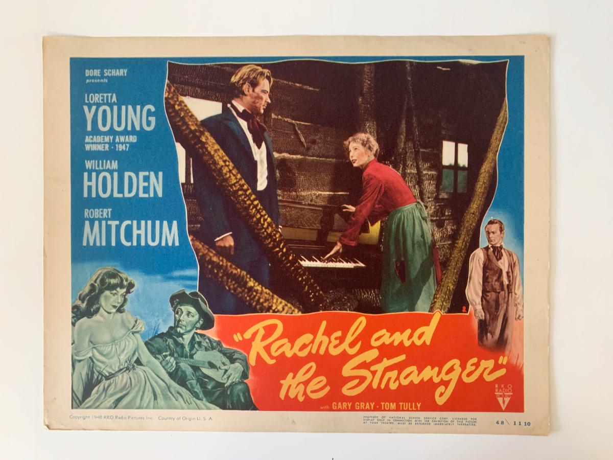 Rachel and the Stranger original 1948 vintage lobby card | EstateSales.org