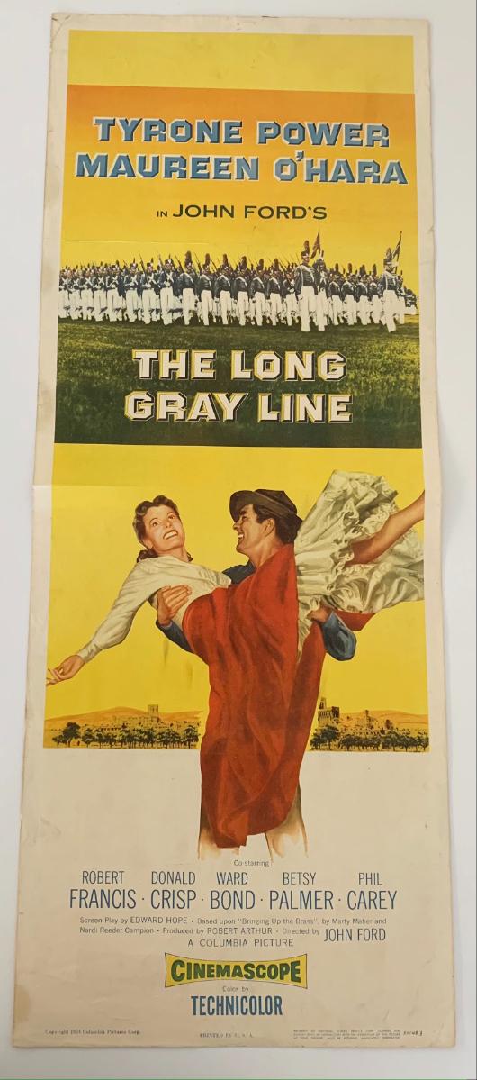 The Long Gray Line vintage movie poster | EstateSales.org