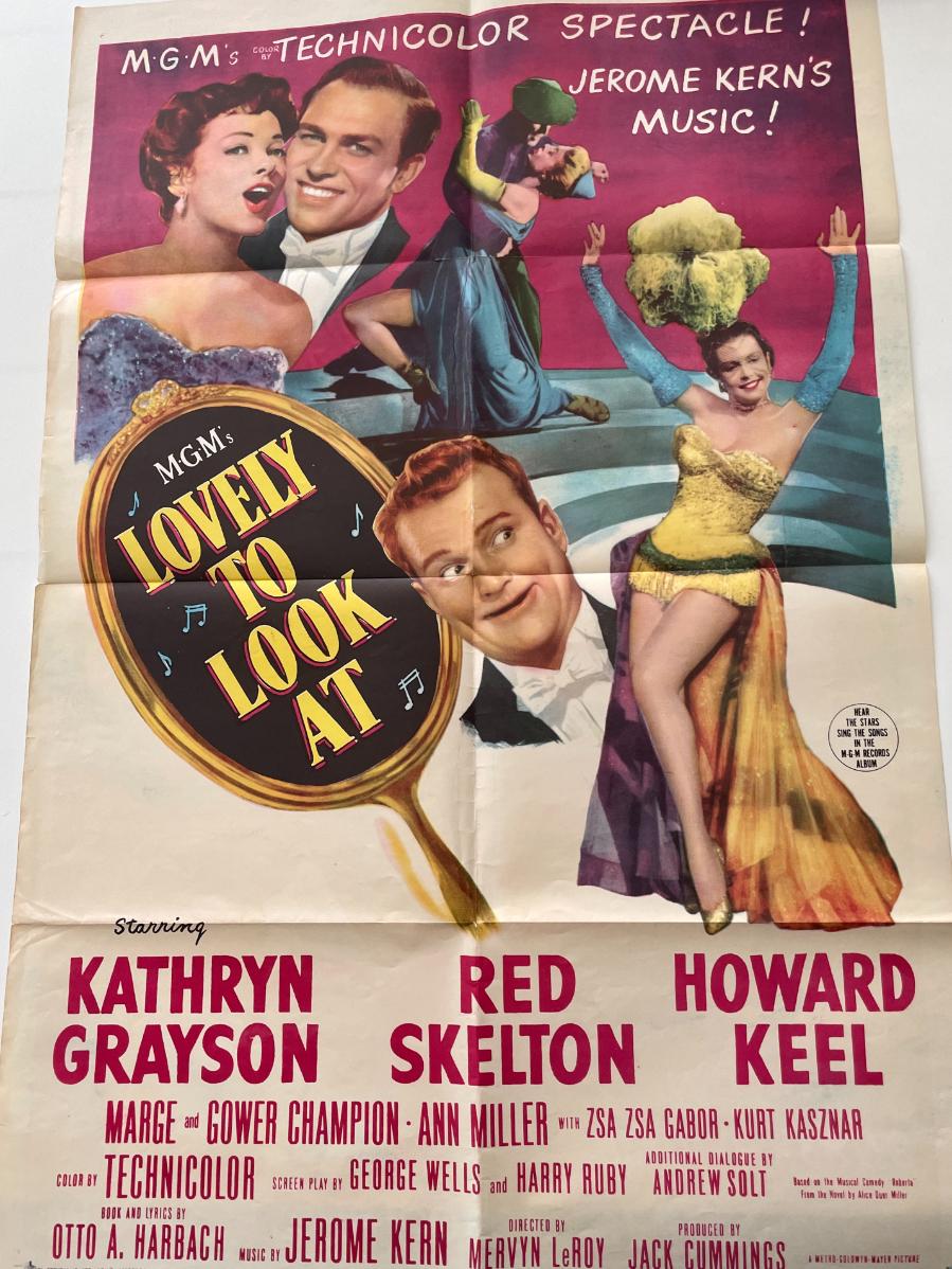 Lovely to Look At 1952 vintage movie poster | EstateSales.org