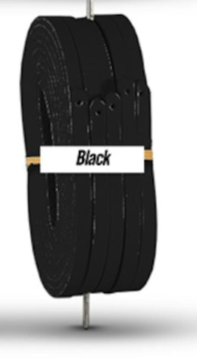 44 Pro Glove 5 Lace All-In-One Relace Kit in Black - 5 Black Pro Grade ...