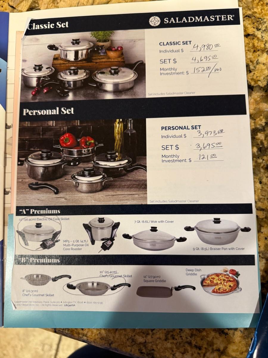 SaladMaster Cookware | EstateSales.org