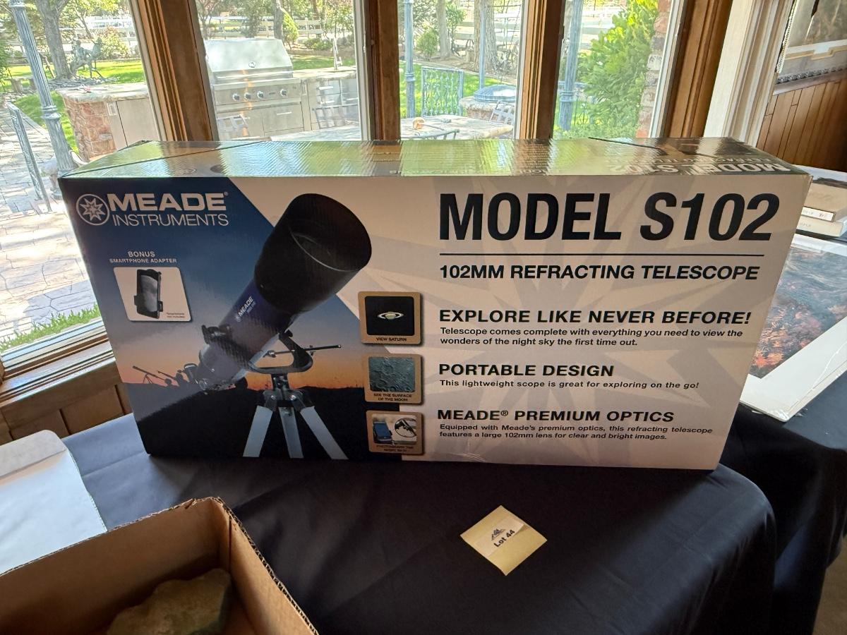 Meade Instruments Model S102 Telescope - New in Box | EstateSales.org