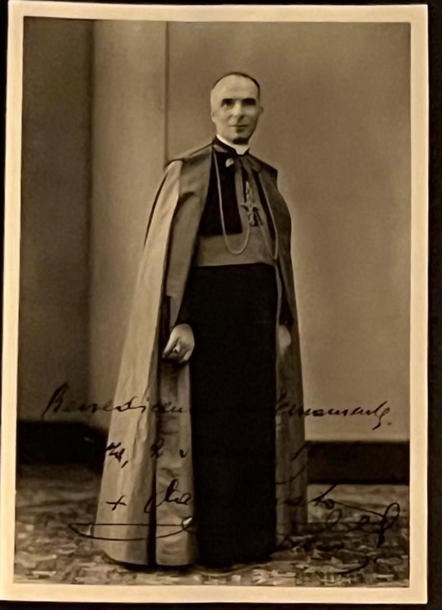 Vintage signed photo of unknown Catholic member | EstateSales.org