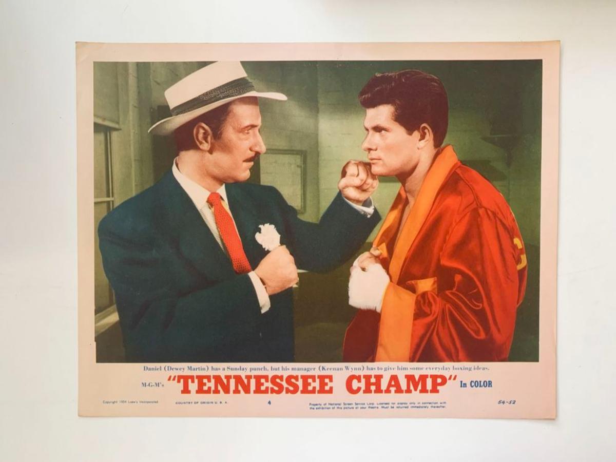 Tennessee Champ original 1954 vintage lobby card | EstateSales.org
