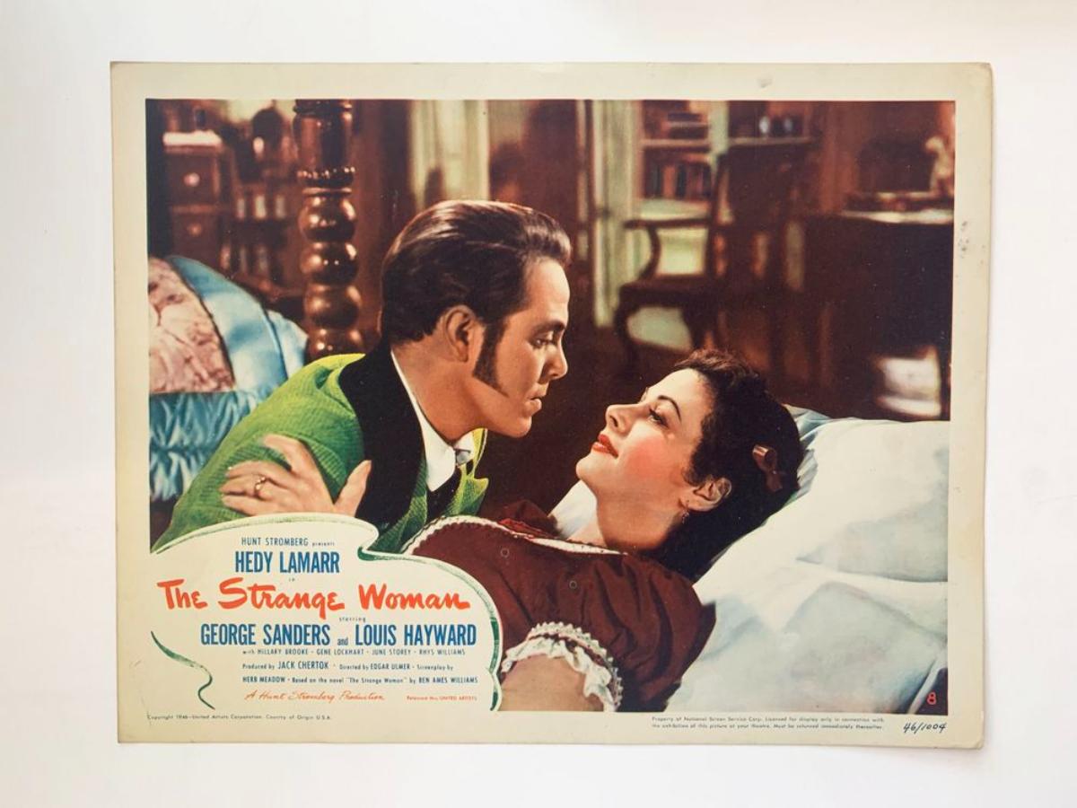 The Strange Woman original 1946 vintage lobby card | EstateSales.org