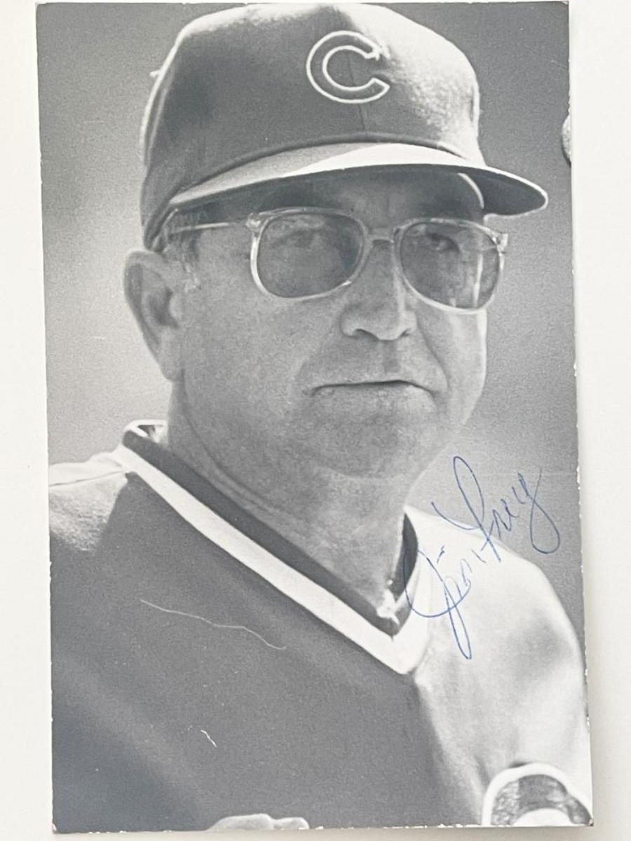 Jim Frey signed photo post card | EstateSales.org