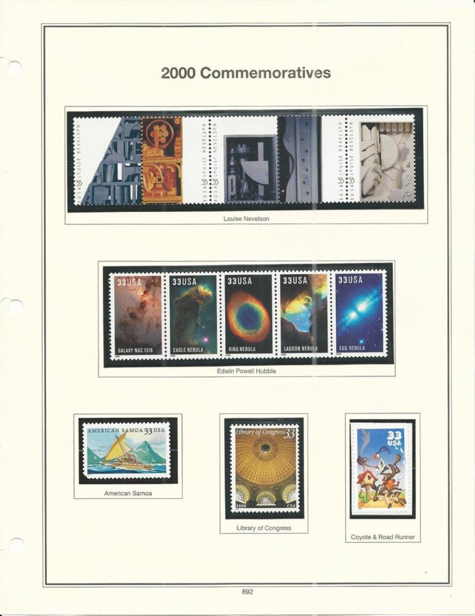 2000 Commemorative Stamp Set | EstateSales.org