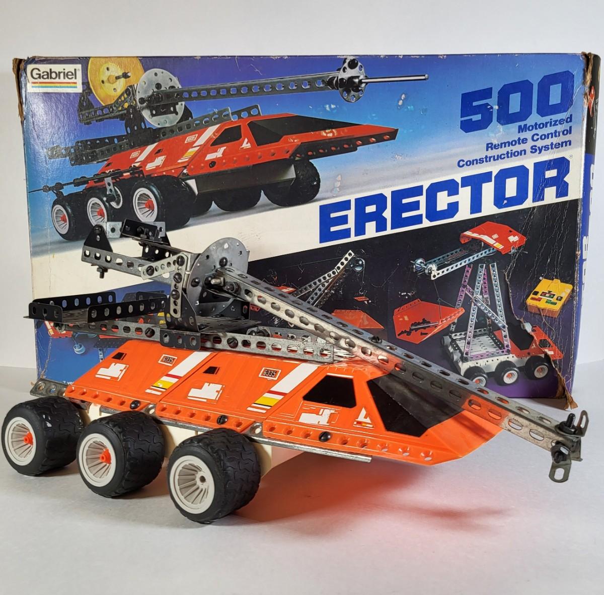 LOT 126D: Vintage Remote Control Gabriel Erector Set 500 Toy ...