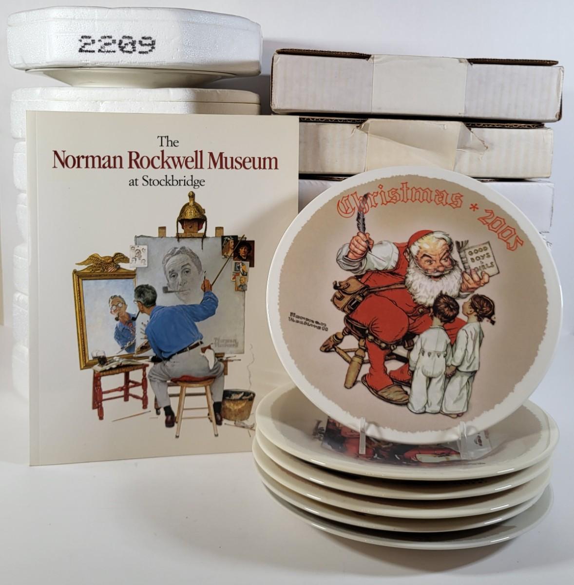 LOT 131L: Collection of 1990 & 2000's Normal Rockwell Decorative ...