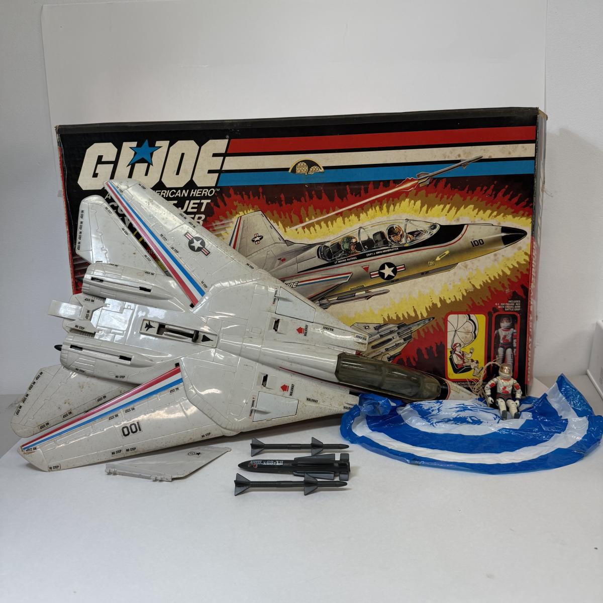 LOT 24: Vintage GI Joe "Combat Jet Skystriker" | EstateSales.org