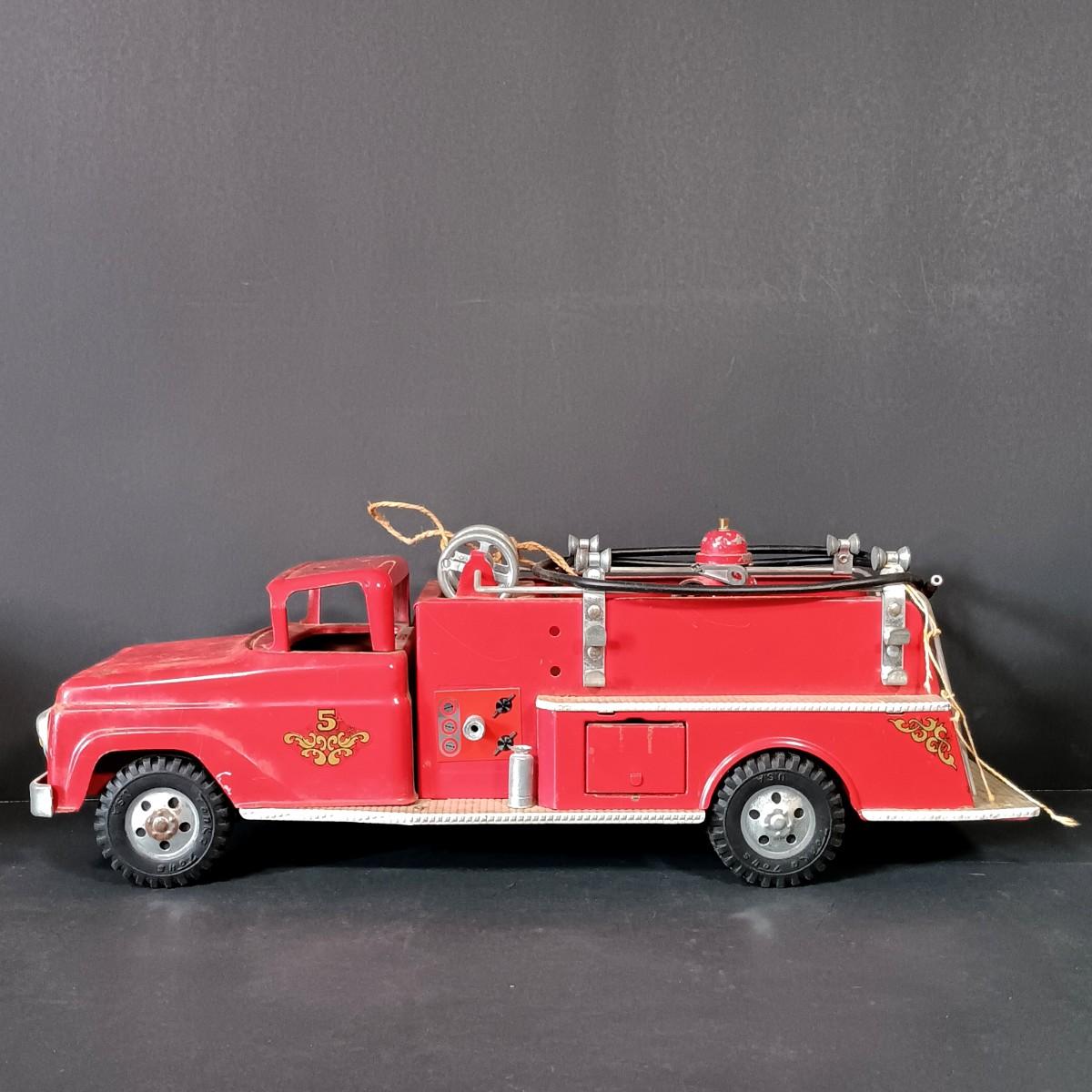 Vintage Metal Tonka Fire Truck