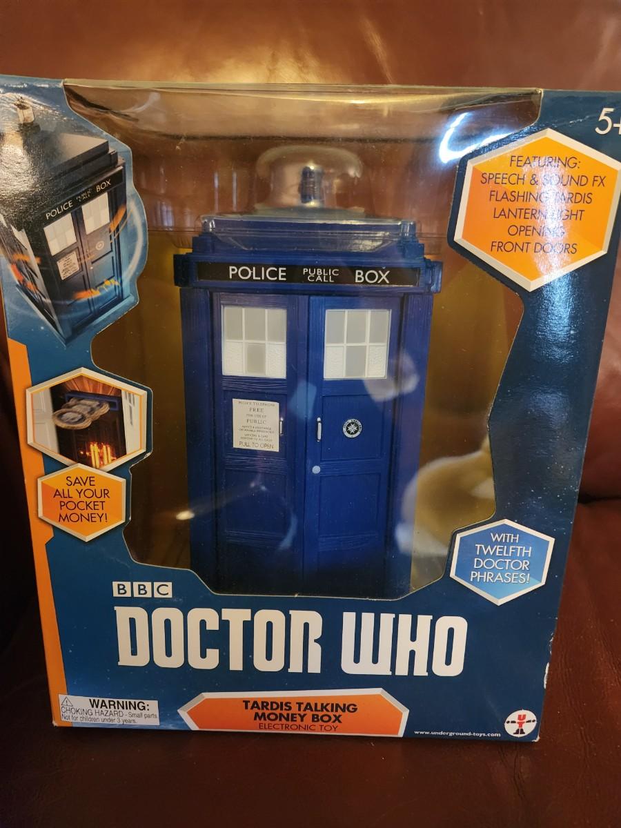 Tardis Talking Money Box | EstateSales.org