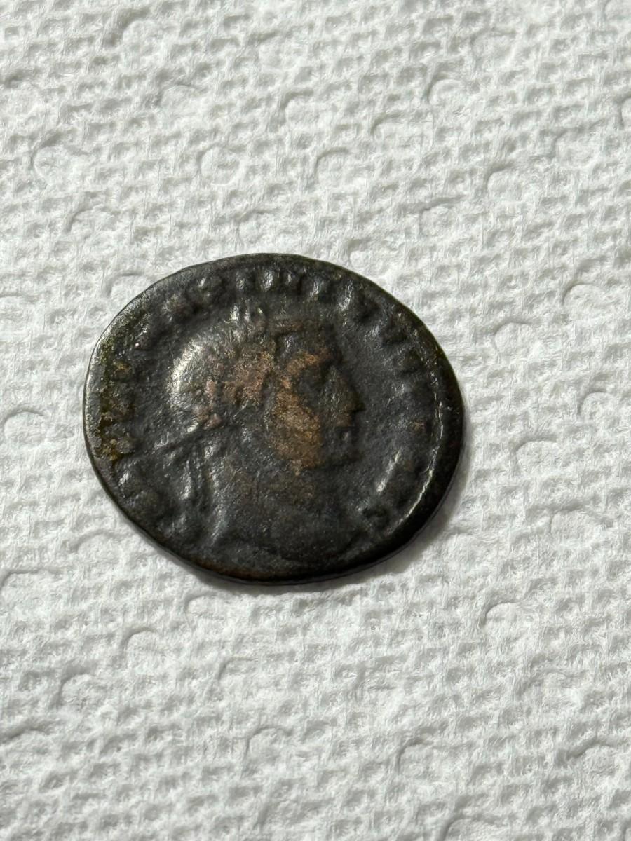MAXENTIUS 306-312 ANCIENT ROMAN BRONZE COIN AS PICTURED. (COIN #36C ...