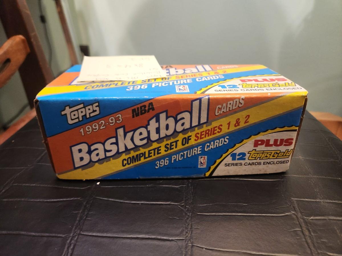 Topps 1992-93 NBA Basketball Cards Complete Set | EstateSales.org