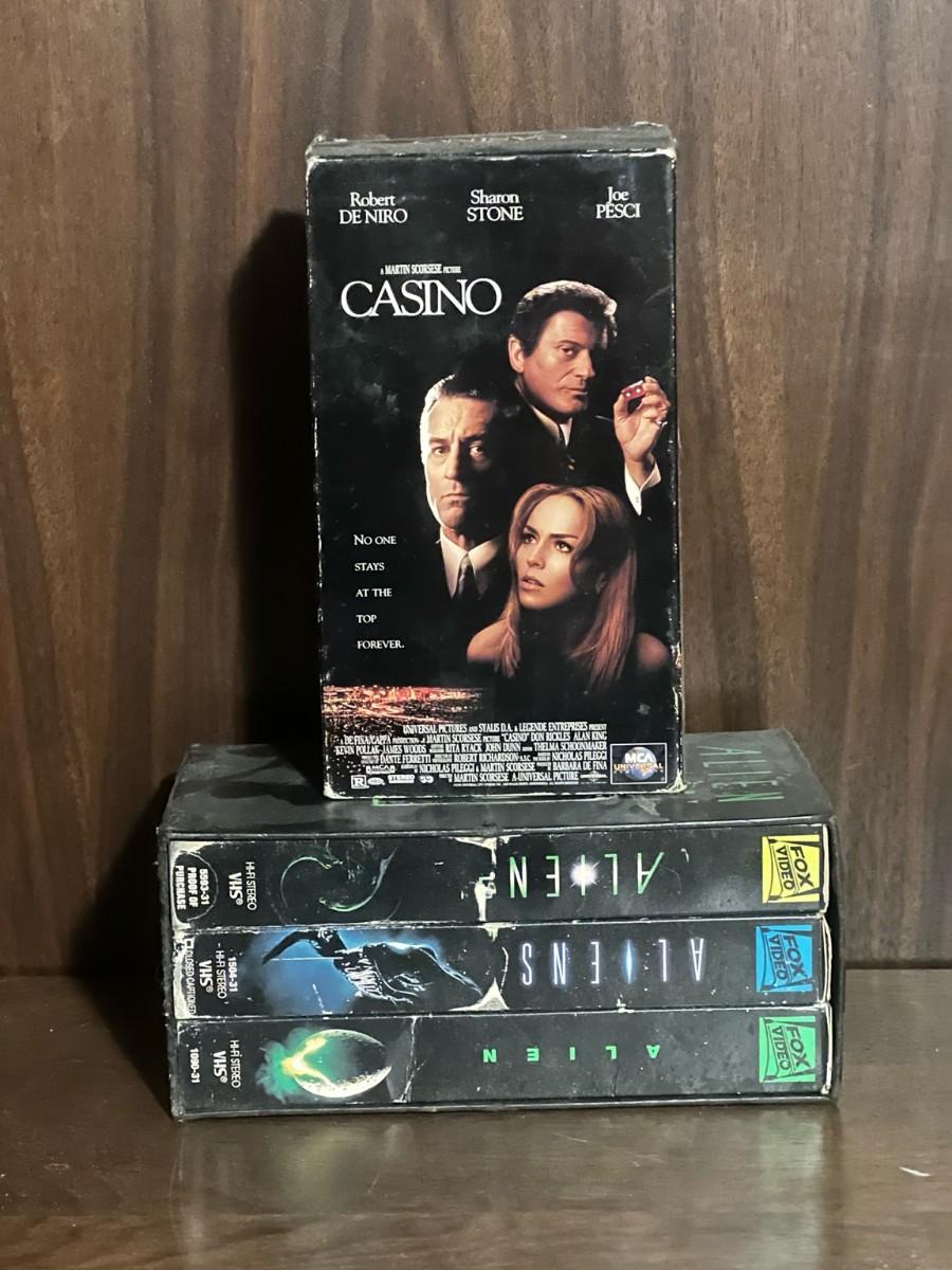 Classic VHS Lot – Casino (1995) + Alien & Aliens (Fox Video Releases ...