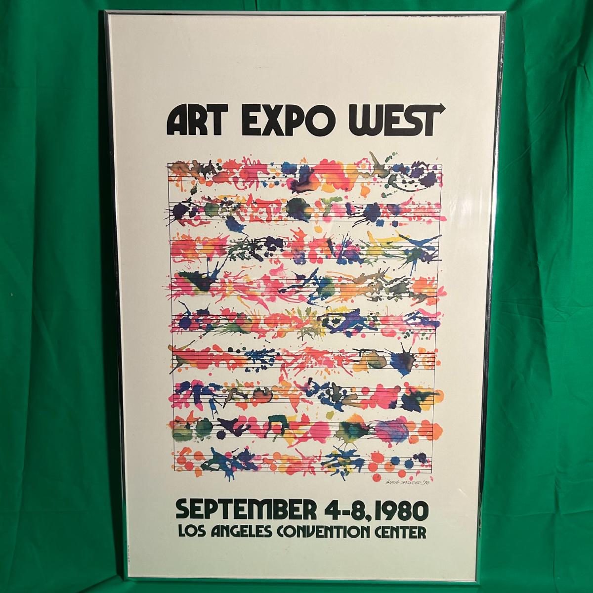 Art Expo West 1980 Poster in Frame | EstateSales.org