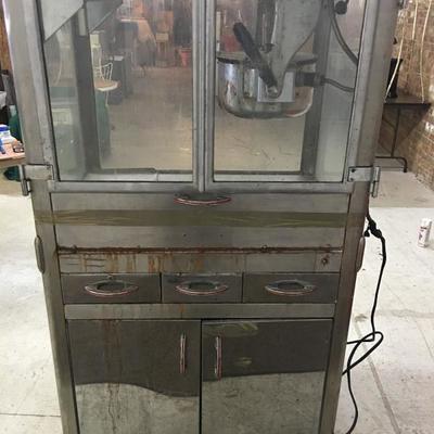 Star Popcorn Popper Machine Cabinet "SUPER-STAR" Model No. 42-P-1 ...
