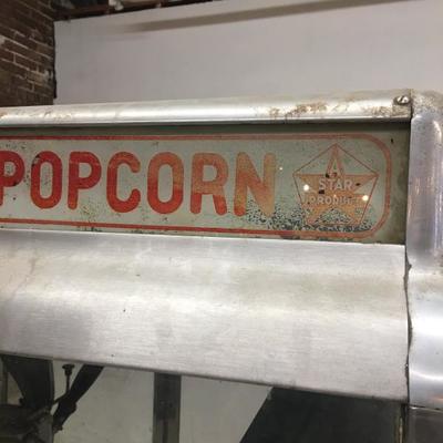 Star Popcorn Popper Machine Cabinet "SUPER-STAR" Model No. 42-P-1 ...