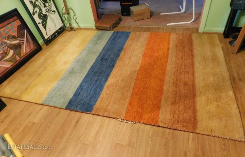 Multi-colored Area Rug 8x6 | EstateSales.org