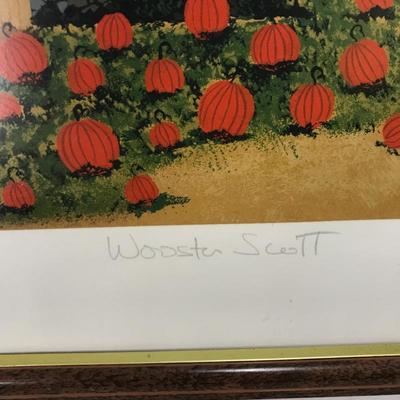 Lot 18 - Signed and Numbered Wooster Scott Print | EstateSales.org