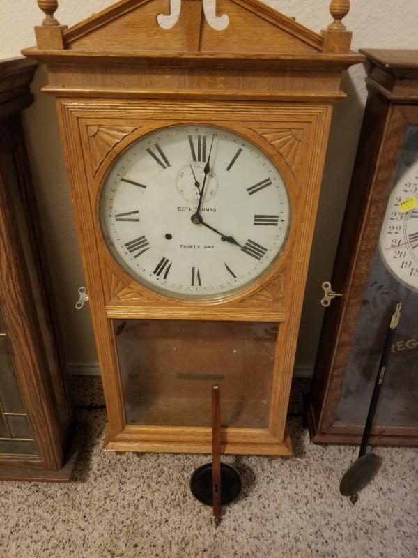Vintage Seth Thomas thirty day clock | EstateSales.org