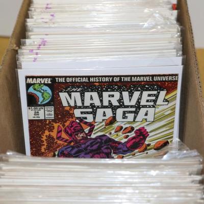 250 Comic Books Lot Marvel 200 DC 20 Other 30 - 1 Long Box #424-49 ...