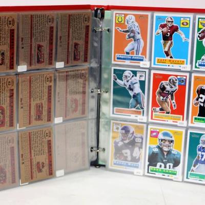 2001 TOPPS Heritage Football Cards Collection in Album #508-23 ...