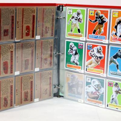 2001 TOPPS Heritage Football Cards Collection in Album #508-23 ...
