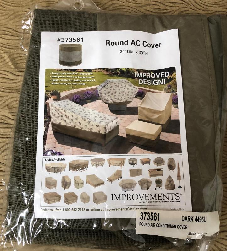 ROUND AC COVER new | EstateSales.org