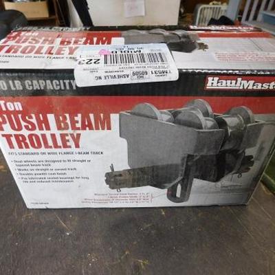 New in Box Haul Master 2 ton Push Beam Trolley | EstateSales.org