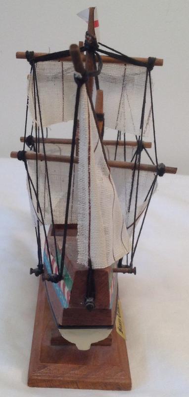 Susan Constant Sail boat model 7 x 7 | EstateSales.org