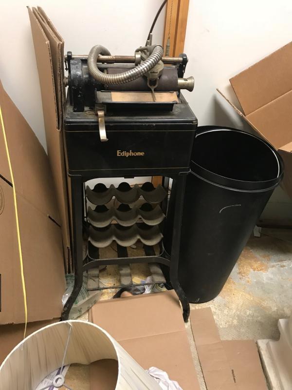 Vintage: 1920 -1930's Ediphone with base | EstateSales.org