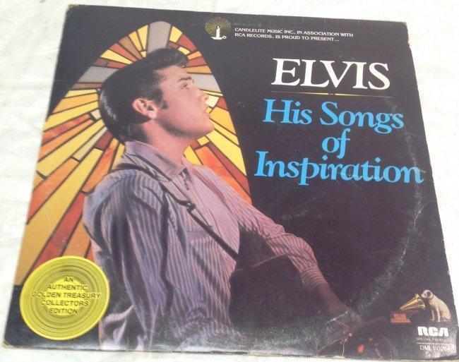 Elvis Songs Of Inspiration Album | EstateSales.org