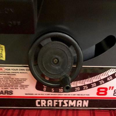 CRAFTSMAN 8-INCH DIRECT DRIVE TABLE SAW | EstateSales.org