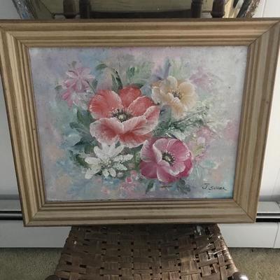 Lot 271 - J Snider Painting and Vintage Lot | EstateSales.org