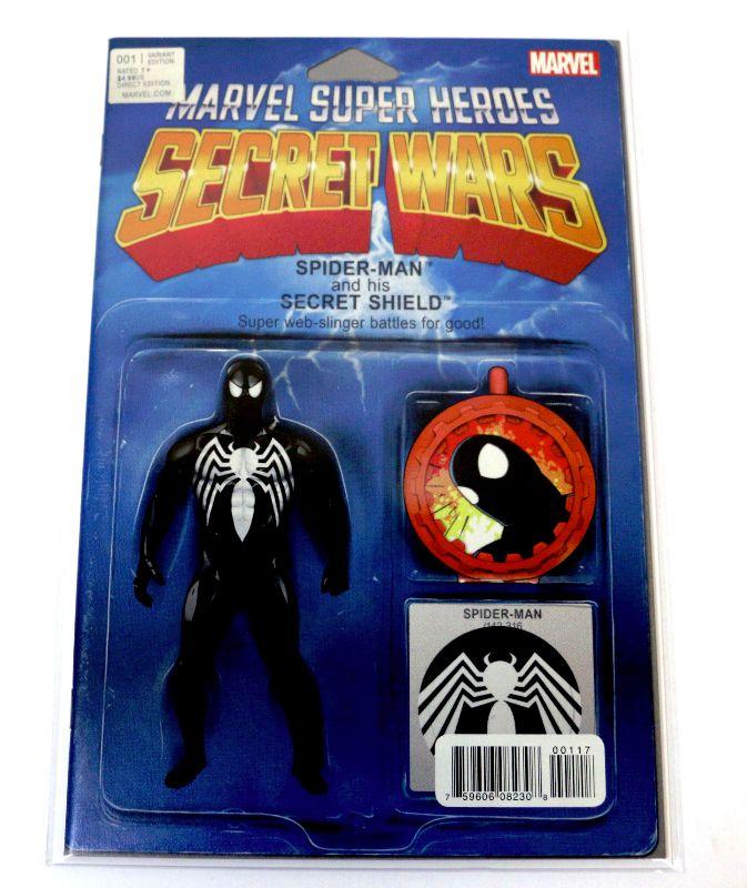 Marvel Super Heroes Secret Wars #1 Venom Shield Variant Cover 2015 ...
