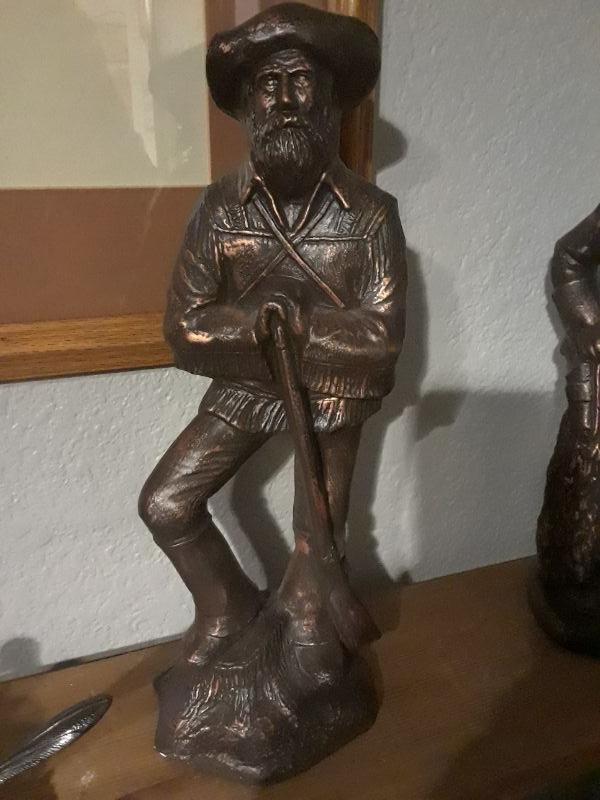 PIONEER /PROSPECTOR STATUE | EstateSales.org