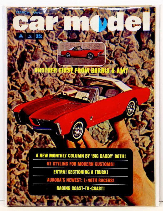 Vintage CAR MODEL MAGAZINE - March 1964 | EstateSales.org