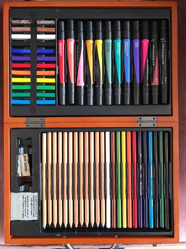 Prismacolor Kit with Wood Carrying Case | EstateSales.org