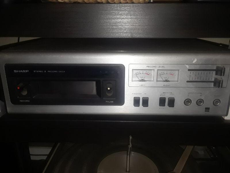 SHARP STEREO 8 TRACK PLAYER | EstateSales.org
