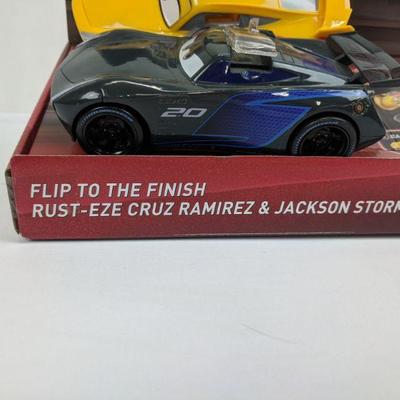 Cars 3 Flip to the Finish Rust-Eze Cruz Ramirez & Jackson Storm - New ...