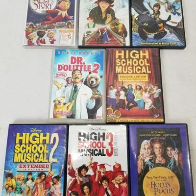 8 Rated G-PG DVDs: An Elf Story -to- Hocus Pocus | EstateSales.org