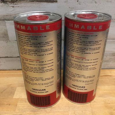 2 CANS of Hercules shot gun shell BLUE DOT powder un- opened cans ...