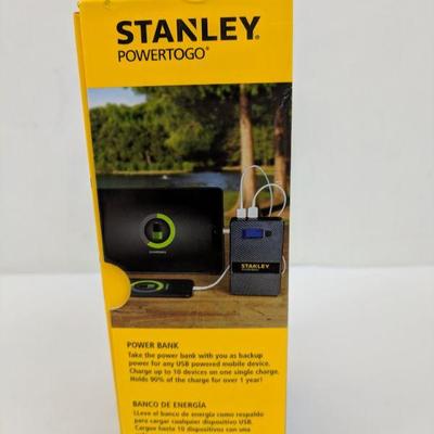 Powertogo, Stanley, Lithium Jump Starter/Portable Power Bank - New ...