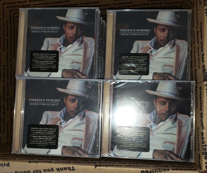 Lot of 102 Shine Through It by Terrence Howard CDs - New in Wrapping ...