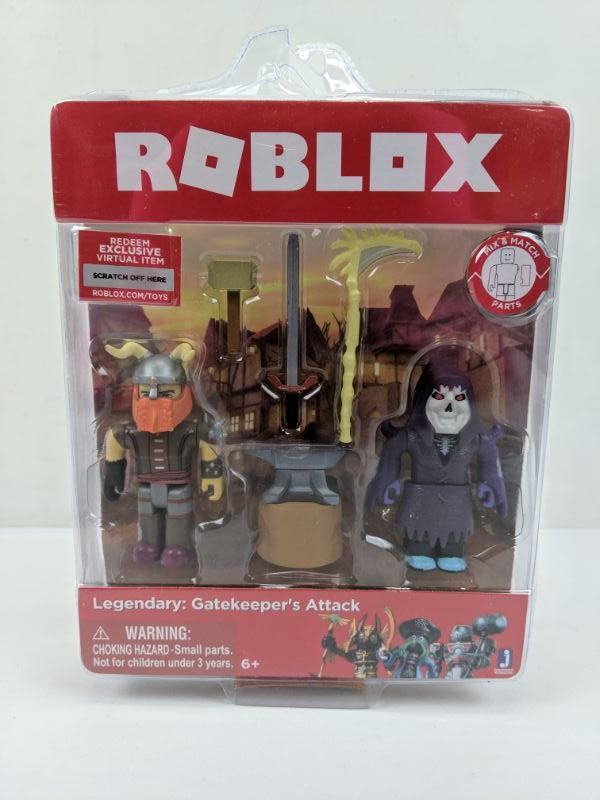 Roblox Legendary: Gatekeeper's Attack Figures - New Damaged Packaging ...