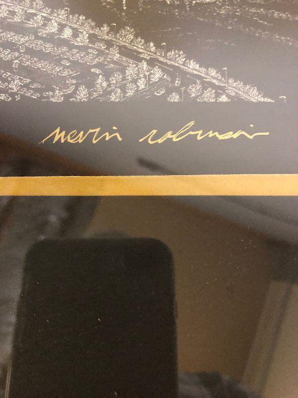 Lot # 148 3 river Stadium Pittsburgh signed print Nevin Robinson ...