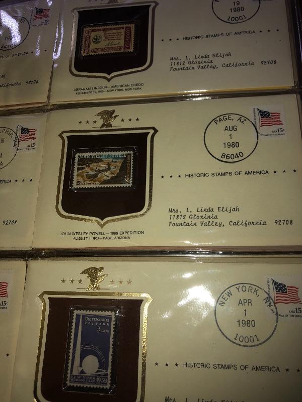 Historic stamps of America | EstateSales.org