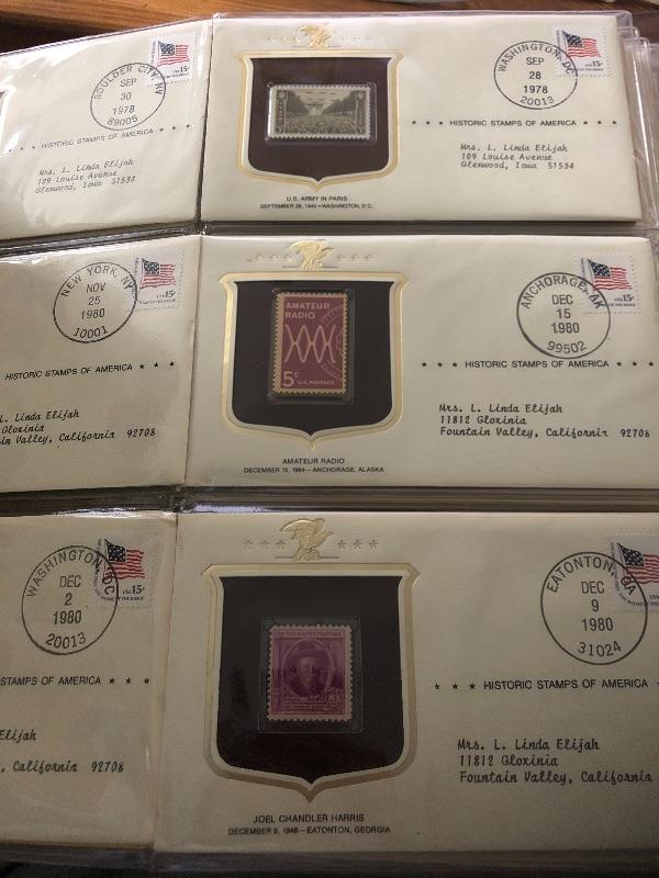 Historic stamps of America | EstateSales.org
